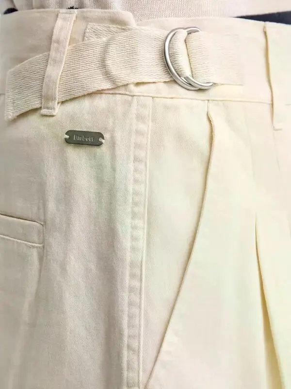 Barbour Belt-loop Pleated Shorts