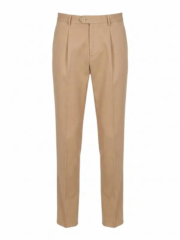 Brunello Cucinelli Garment-dyed Leisure Fit Pants