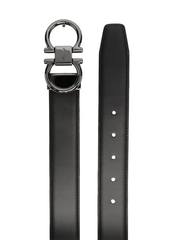 FERRAGAMO Gancini Buckle Reversible Belt