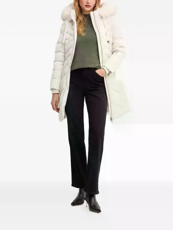 MORGAN Quilted Hood Coat