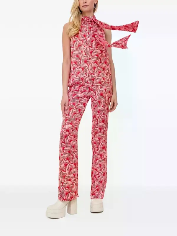 MORGAN Printed Trousers