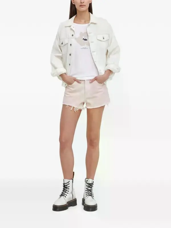 LEVI'S 501® Frayed Hem Shorts - Pink