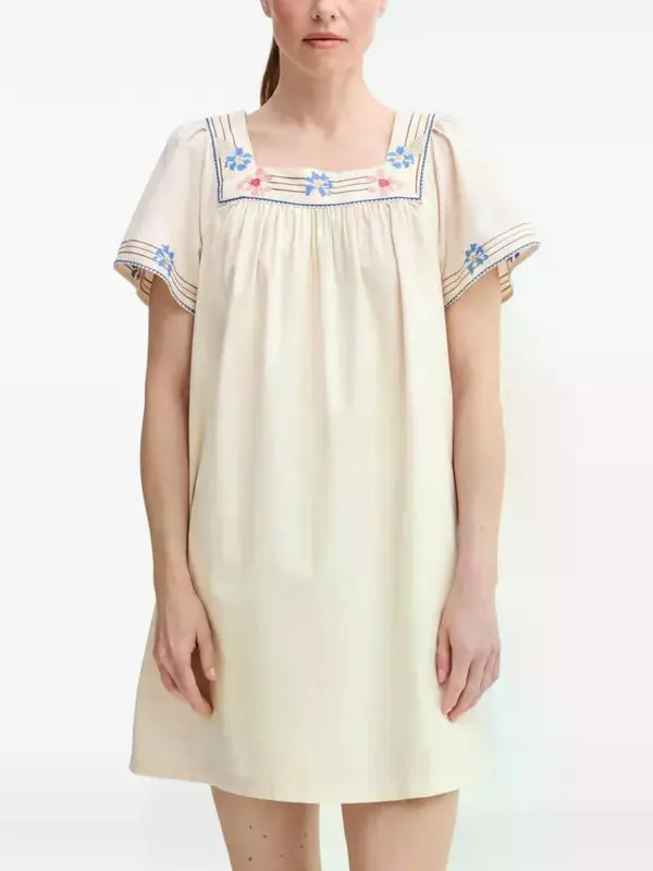 LEVI'S Ambre Square Neck Mini Dress - Neutrals
