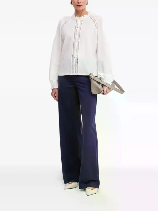 SILVIAN HEACH Belt-loop Trousers - Blue