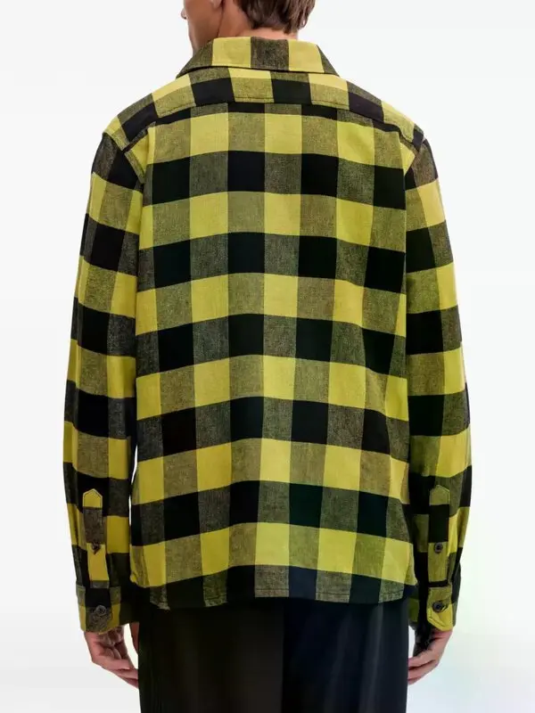 Dickies Check-pattern Chest-pocket Shirt