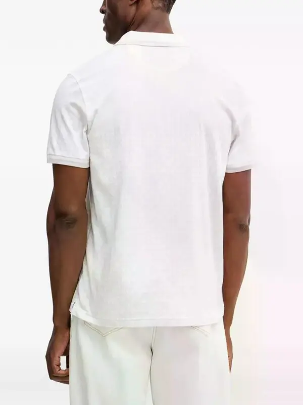 Michael Kors Patterned Polo Shirt