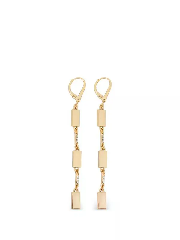 Dkny Chain Drop Earrings - Gold