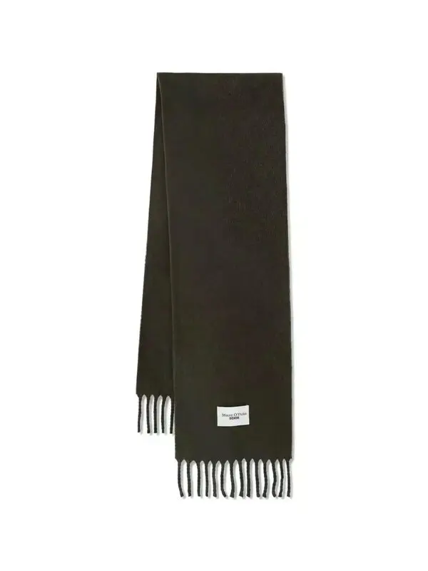 Marc O'polo Fringed Scarf - Green