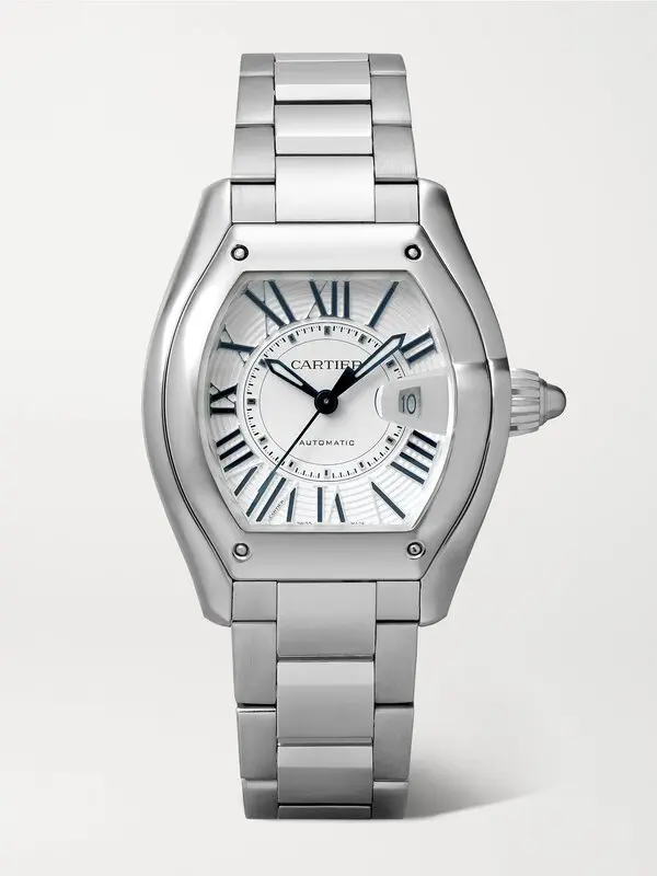 Cartier Roadster Automatic Stainless Steel Watch - Gray
