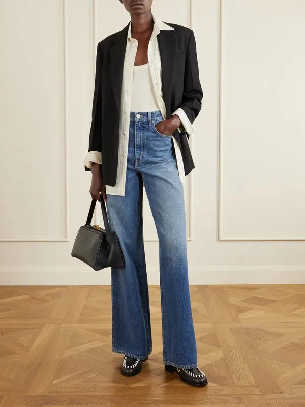TOD'S Whipstitched Leather Loafers