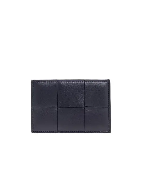 Bottega Veneta Cassette Credit Card Case - Black