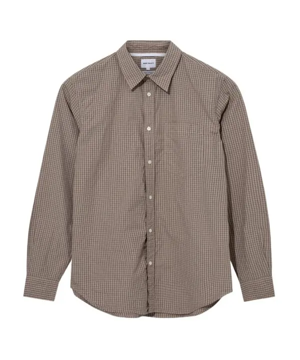 Norse Projects Plaid Shirt - Gray
