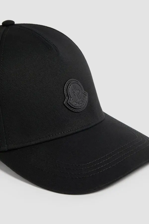 Moncler Logo Patch Baseball Cap