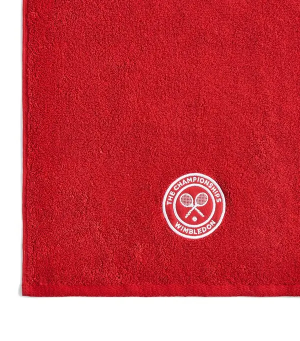 CHRISTY X Wimbledon Guest Towels - Red