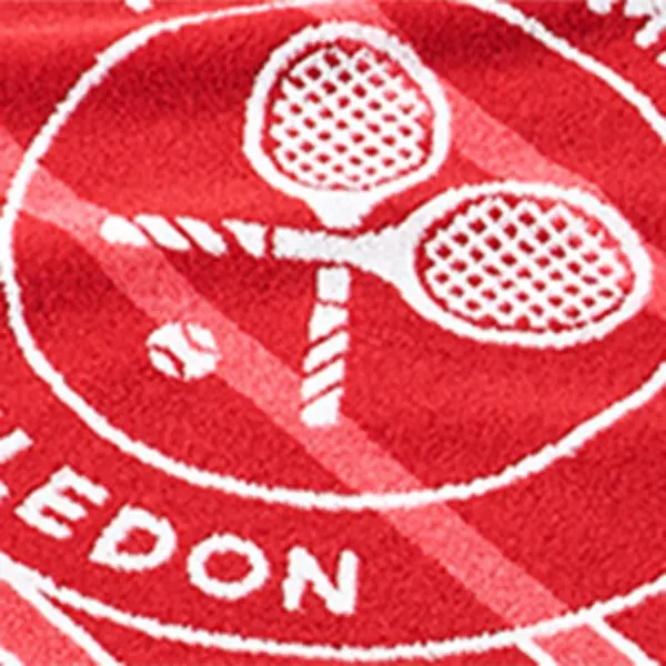 CHRISTY X Wimbledon Championship 2026 Bath Towel - Red