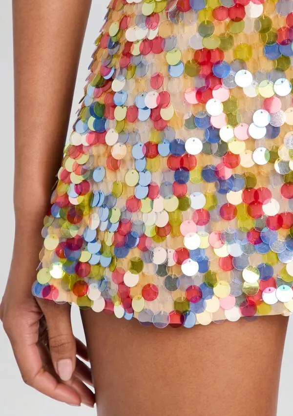Retrofete Avigail Sequin Mini Dress