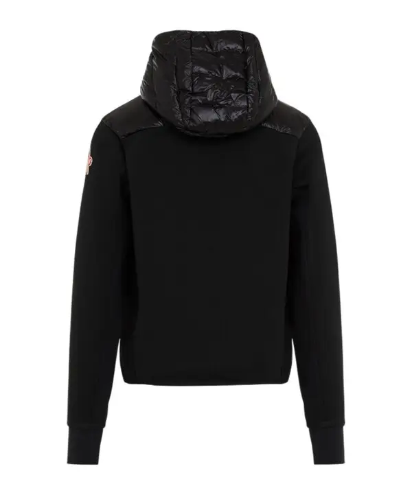 Moncler Hooded Knit Cardigan