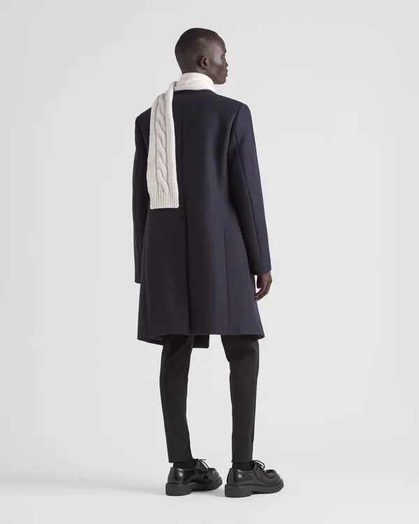 Prada Double-breasted Long-sleeved Coat
