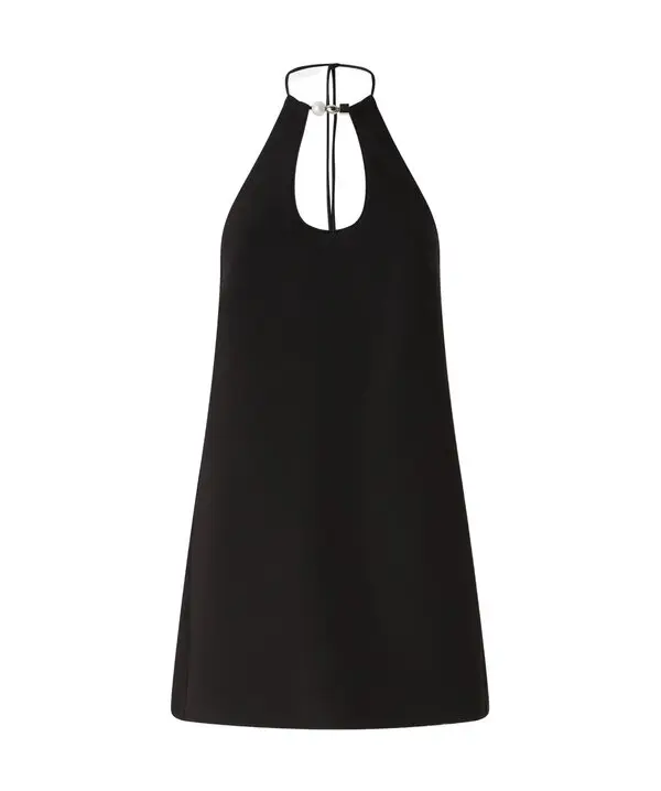 Pinko Inkognito Mini Dress - Black