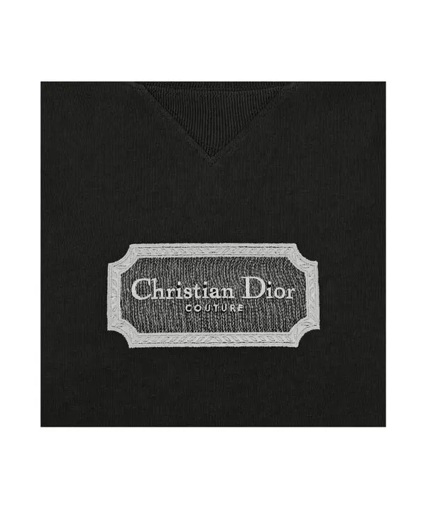 Dior Logo Patch Round-neck T-shirt