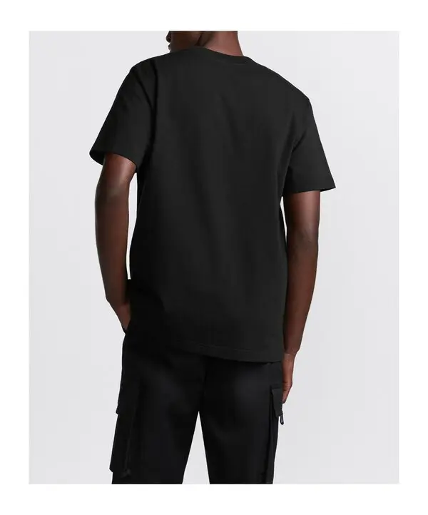 Dior Logo Patch Round-neck T-shirt