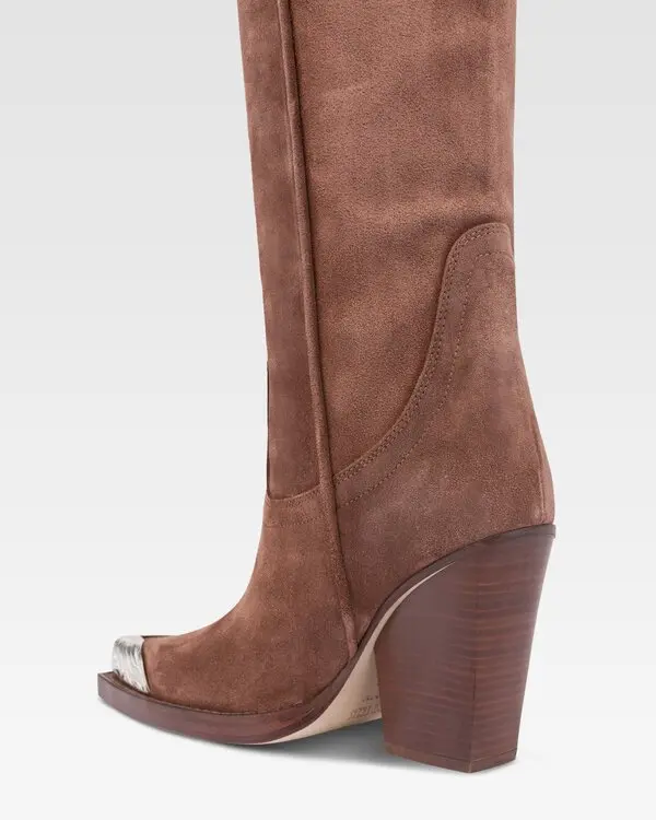 Paris Texas El Dorado Metallic-toe Cowboy Boots