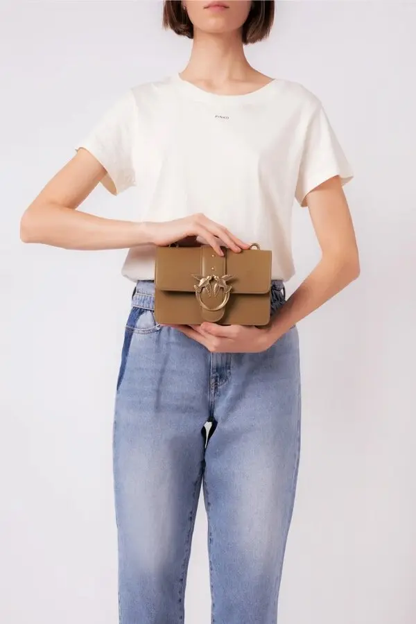 Pinko Sign Love Crossbody Bag
