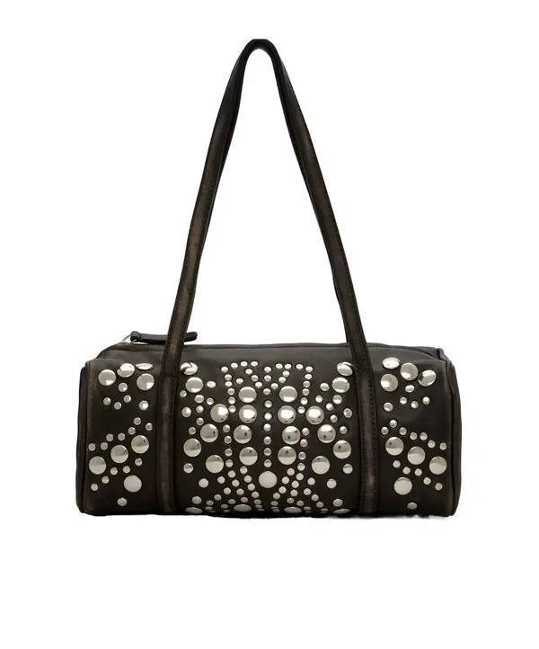Gimaguas Sofia Studded Shoulder Bag - Black