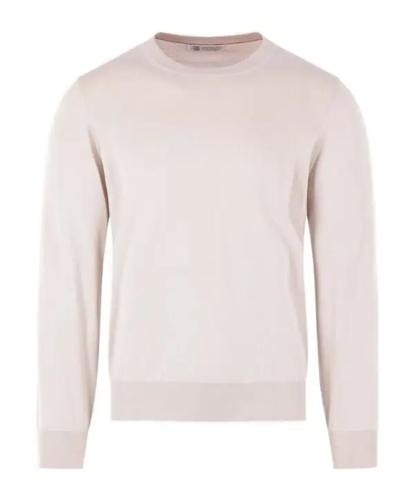 Brunello Cucinelli Crewneck Knitted Jumper - Pink