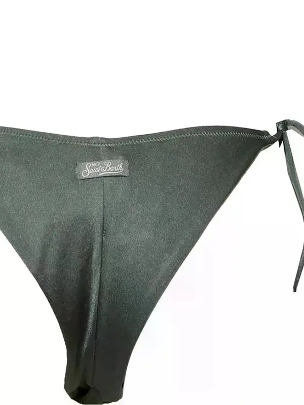 MC2 SAINT BARTH Marielle Brazilian Bikini Bottoms - Green