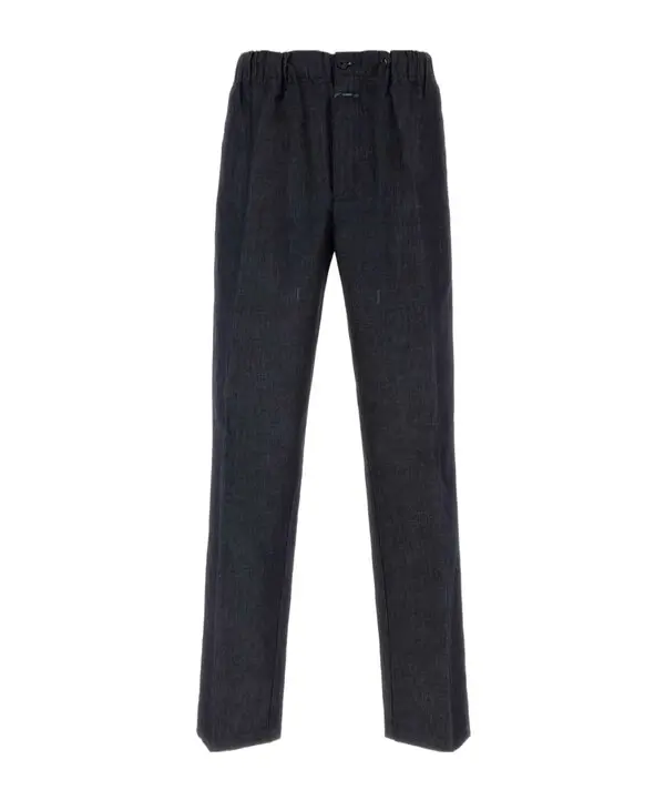Closed Pleated Casual Trousers