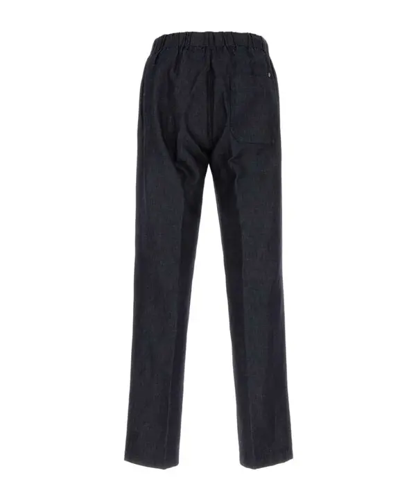 Closed Pleated Casual Trousers