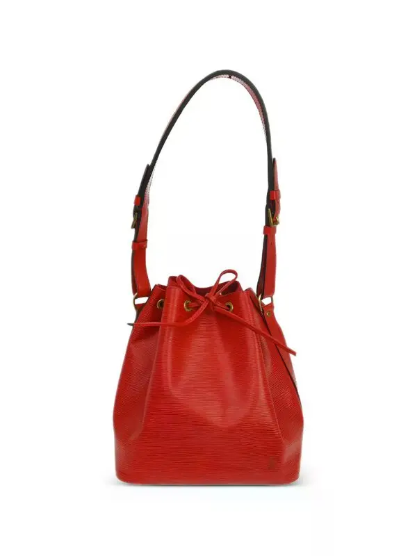 LOUIS VUITTON Petite Noé Epi Bucket Bag
