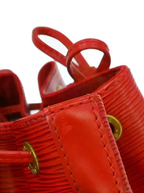 LOUIS VUITTON Petite Noé Epi Bucket Bag
