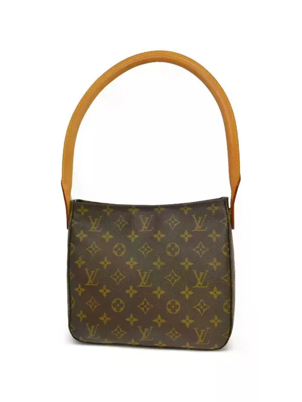 LOUIS VUITTON Monogram Looping Tote Bag - Brown