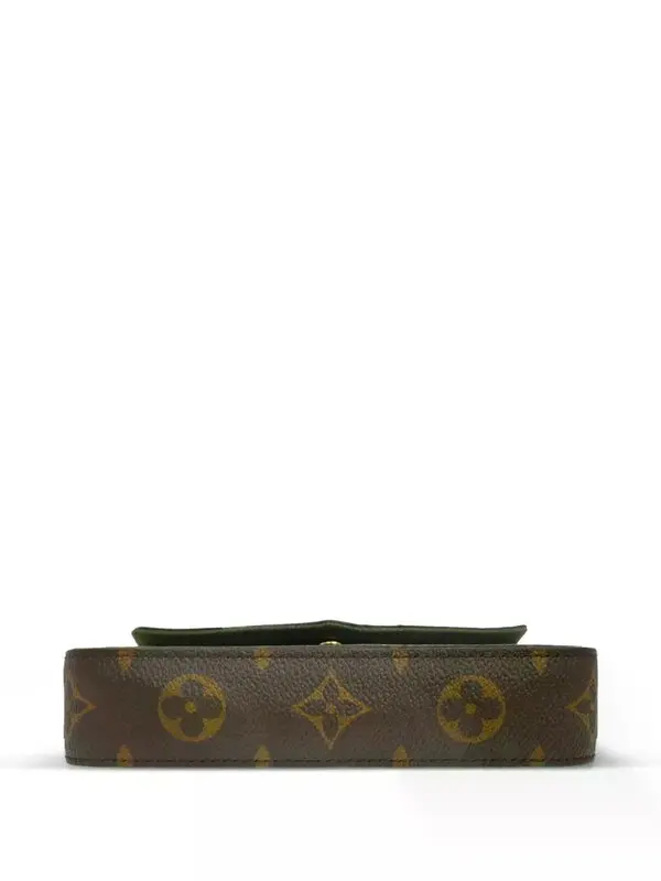 LOUIS VUITTON Monogram Felicie Shoulder Bag - Brown