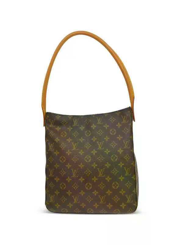 LOUIS VUITTON Monogram Looping Tote Bag - Brown