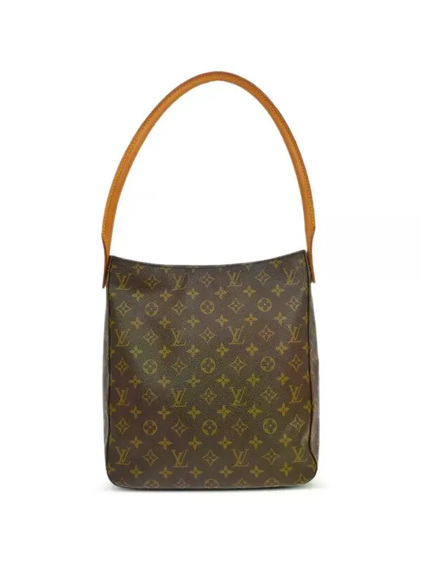 LOUIS VUITTON Monogram Looping Tote Bag - Brown