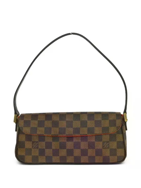 LOUIS VUITTON Damier Recoleta Shoulder Bag - Brown