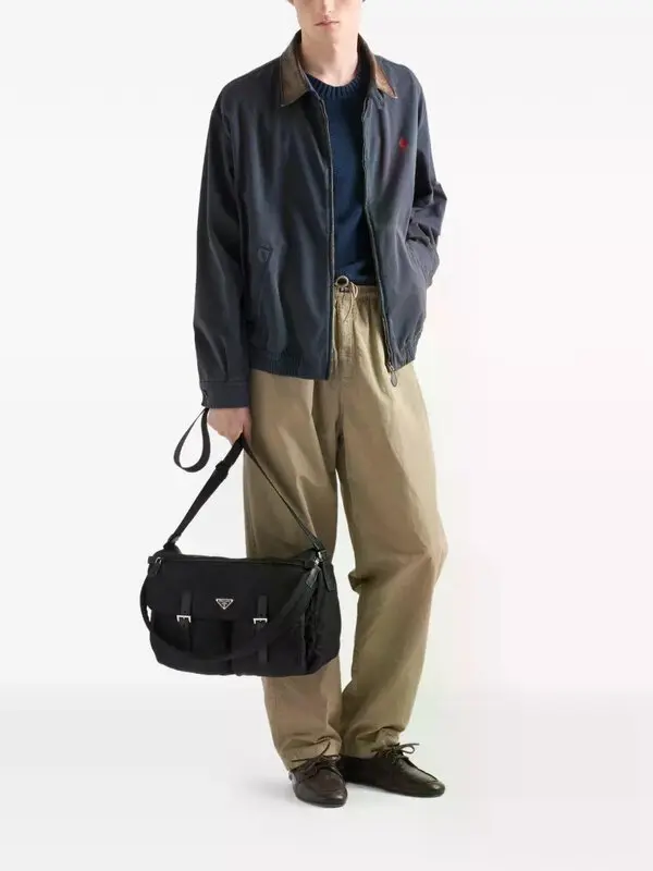 Prada Re-nylon Shoulder Bag - Black