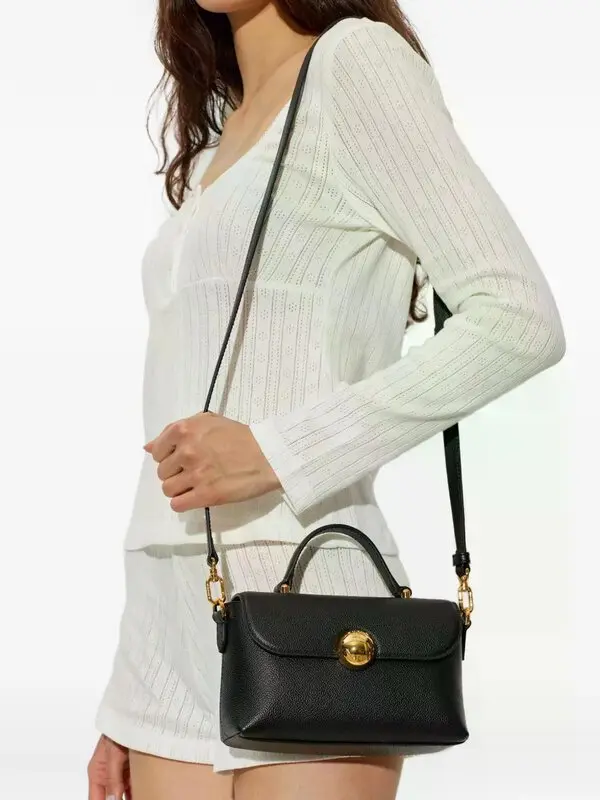 Furla Moonlight Grained Leather Top Handle Bag