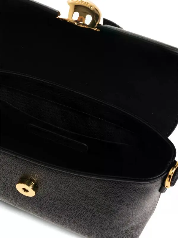 Furla Moonlight Grained Leather Top Handle Bag