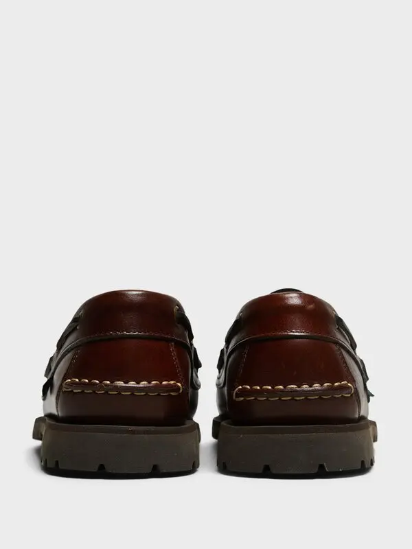 Paraboot Lace-up Leather Boat Shoes