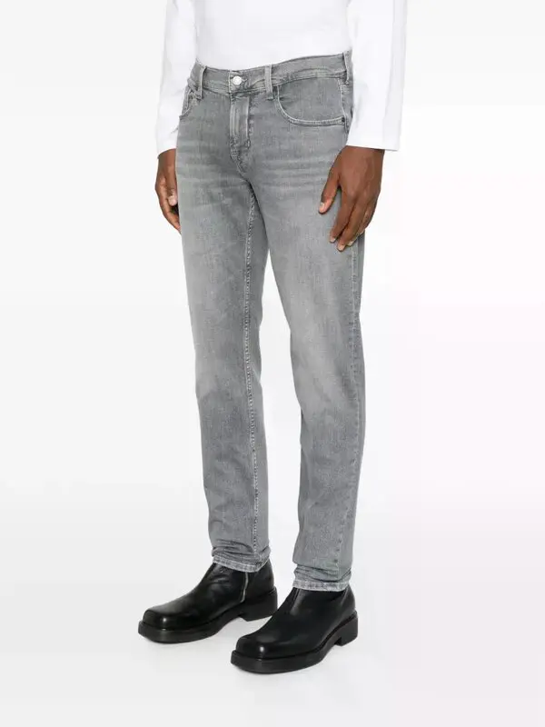 7 For All Mankind Whiskering Effect Jeans