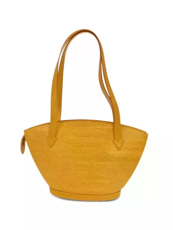 LOUIS VUITTON Saint Jacques Leather Tote Bag - Yellow