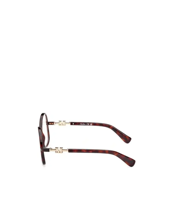 Max Mara Round Frame Glasses - Black
