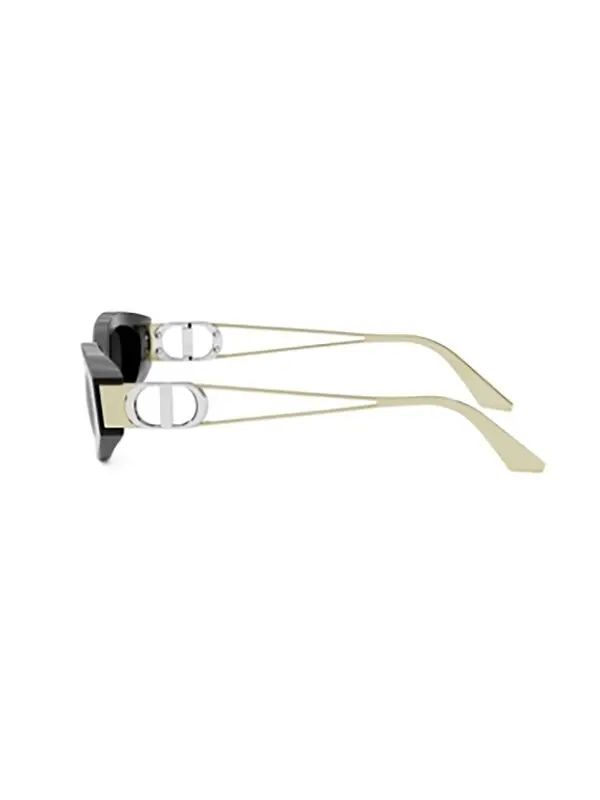 Dior 30montaigne B6f Cat Eye Sunglasses - Black