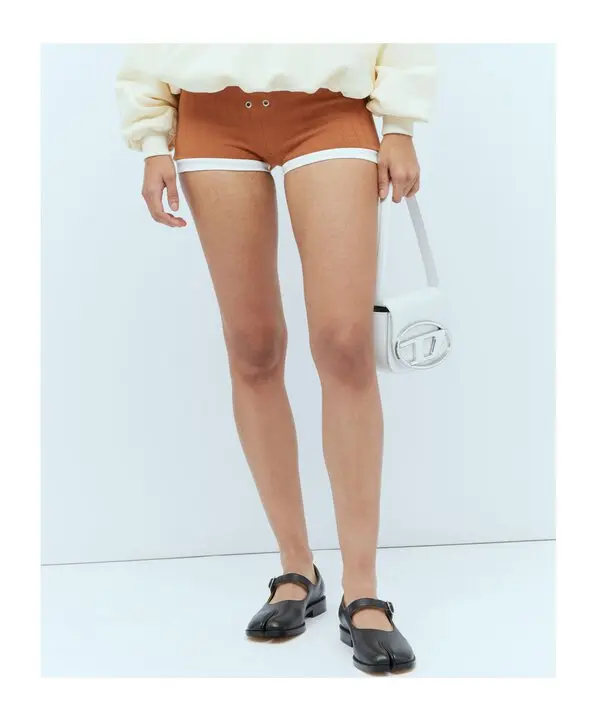 PRAYING God's Favorite Eyelet Trim Shorts