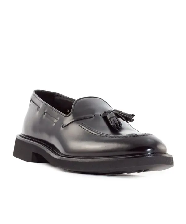 DOUCAL'S Tassel Detailed Almond Toe Loafers