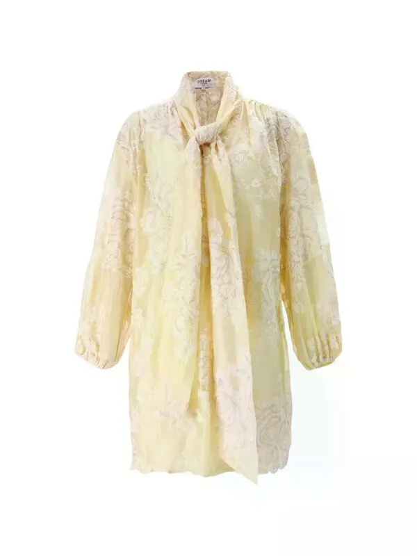 DREAM CATCHER Carla Floral-embroidered Mini Dress